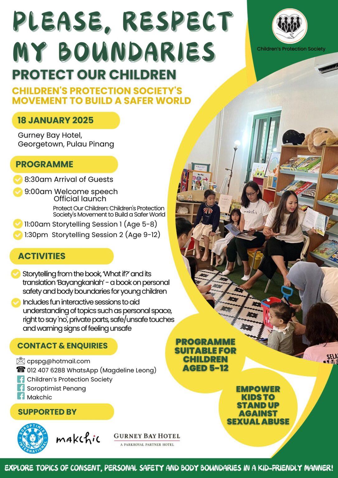 ‘Please Respect My Boundaries’ – The Children’s Protection Society